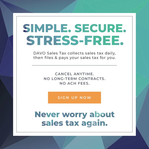 Davo | Automated Sales Tax